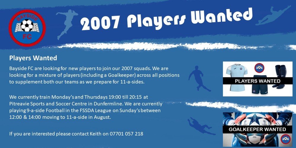 Players wanted